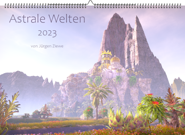 Astrale Welten – der Kalender von Jürgen Ziewe